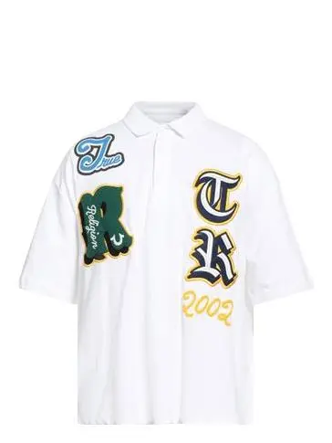 True Religion Polo Shirt Size Cotton - White