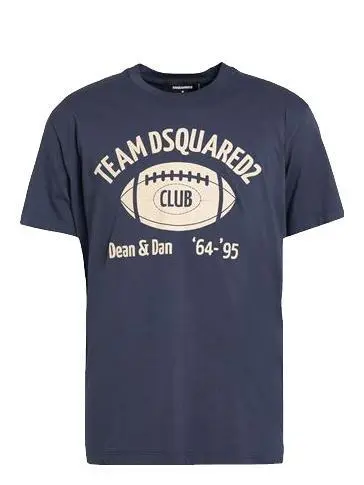 Dsquared2 T-shirt Brick Size Cotton - Navy