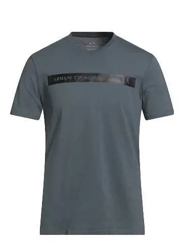 Armani Exchange T-shirt Slate Size Cotton - Blue