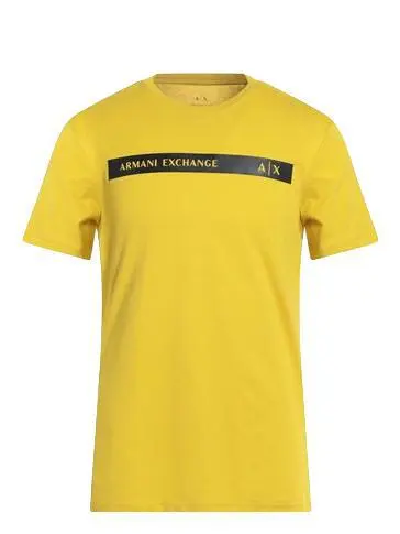 Armani Exchange T-shirt Slate Size Cotton - Yellow