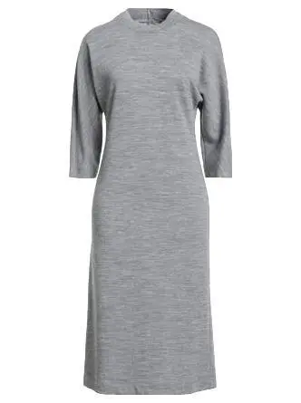 Peserico Midi T-shirt Dress - Grey