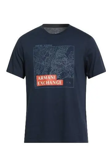 Armani Exchange T-shirt Midnight Size Cotton - Blue