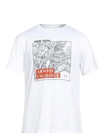 Armani Exchange T-shirt Midnight Size Cotton - White