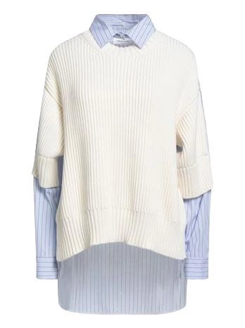 Fabiana Filippi Woven Knitted Sweater - Ivory