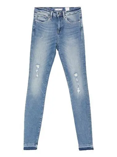 Tommy Hilfiger Jeans In Cotton, Polyester And Elastane - Blue