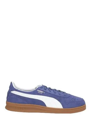 PUMA Indoor Soft Leather Sneakers - Purple