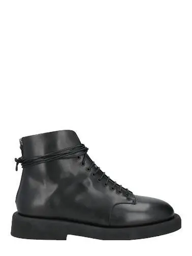 Marsèll Gomme Ankle Boots In Calfskin - Black