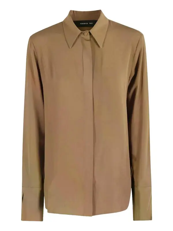 Federica Tosi Carrie Shirt - Neutrals