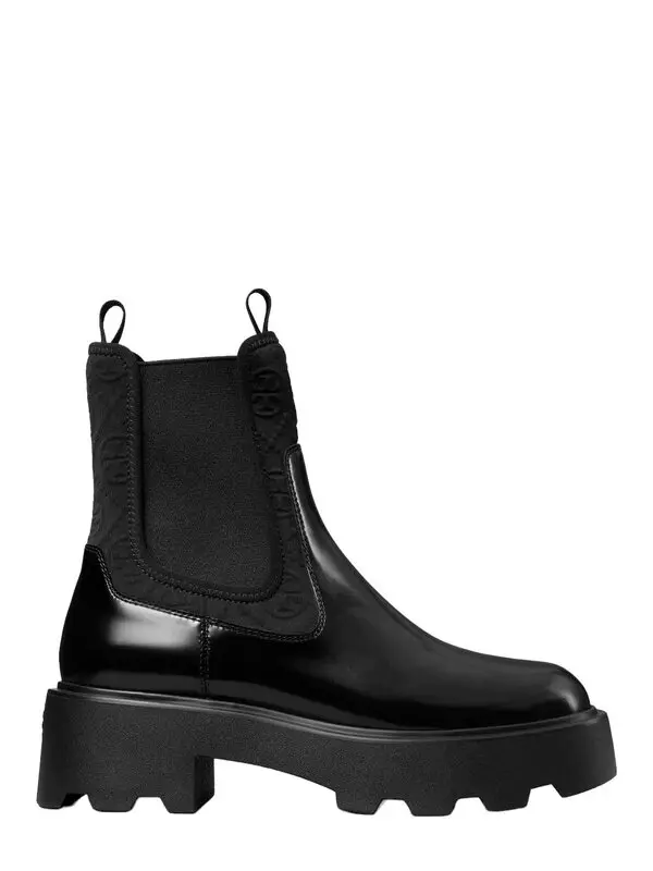 Tory Burch 65mm T-monogram Chelsea Boots - Black