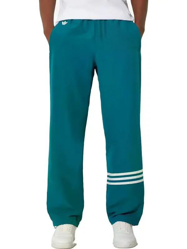 Adidas Three-stripe Track Pants - Blue