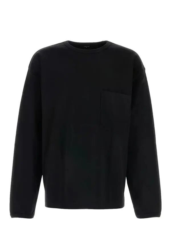 LEMAIRE Long-sleeve T-shirt - Black