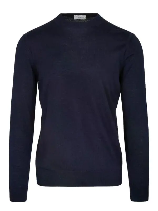 PAOLO PECORA Round-neck Sweater - Blue
