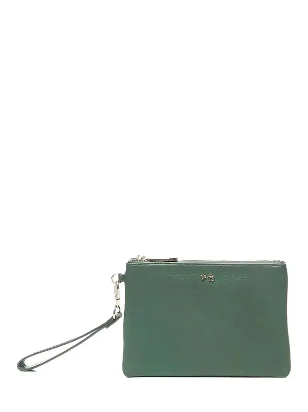 V°73 Logo Lettering Clutch - Green