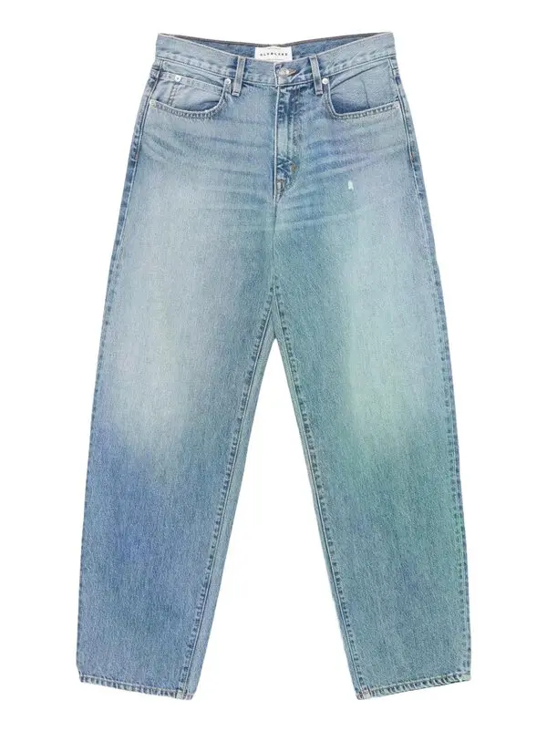 SLVRLAKE Ella Wide Leg Jeans - Blue