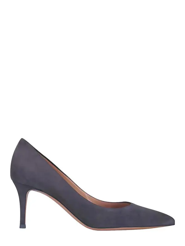GIANVITO ROSSI 70mm Suede Pumps - Grey