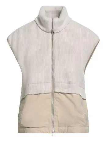 Peserico Two-tone Sleeveless Vest - Beige