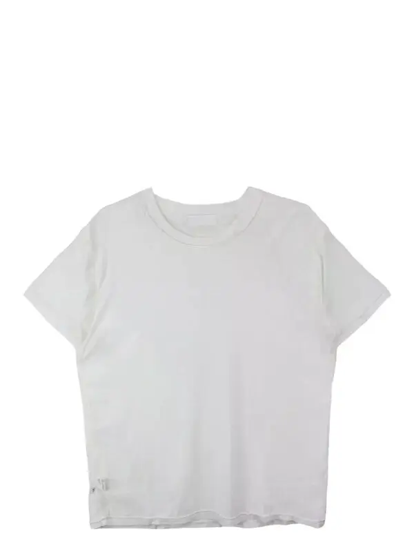ALEXANDER DIGENOVA Tape Seam Logo T-shirt - White