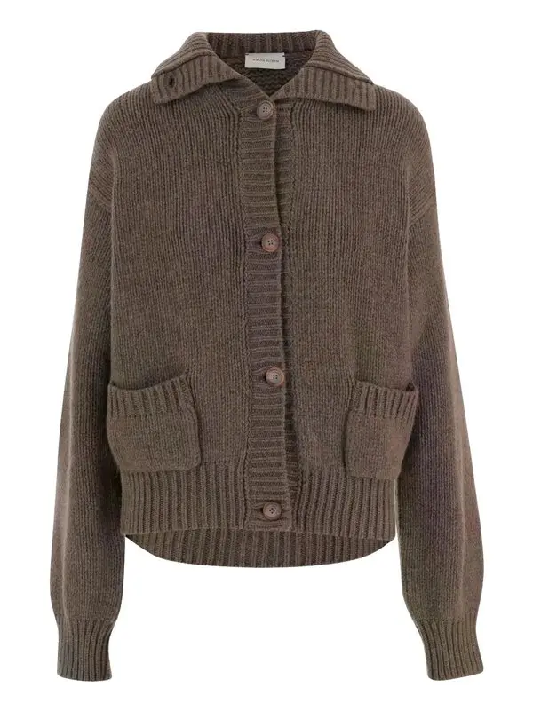 Magda Butrym Cashmere Cardigan - Brown