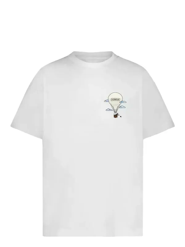FLANEUR Aéronautique T-shirt - White