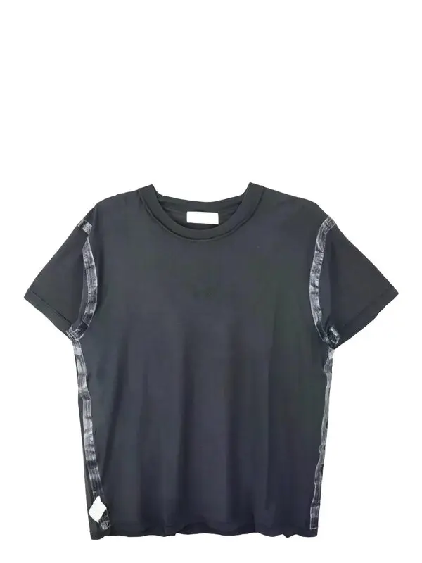 ALEXANDER DIGENOVA Tape Seam Logo T-shirt - Black