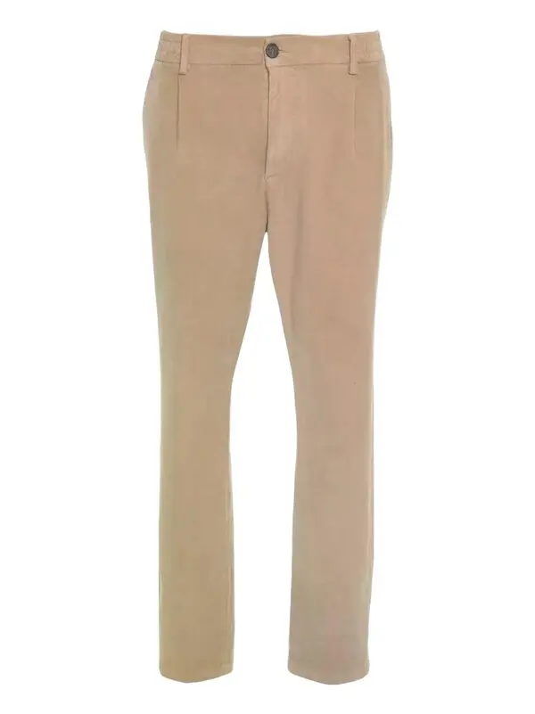 CRUNA Mitte Pleated-pocket Trousers - Neutrals