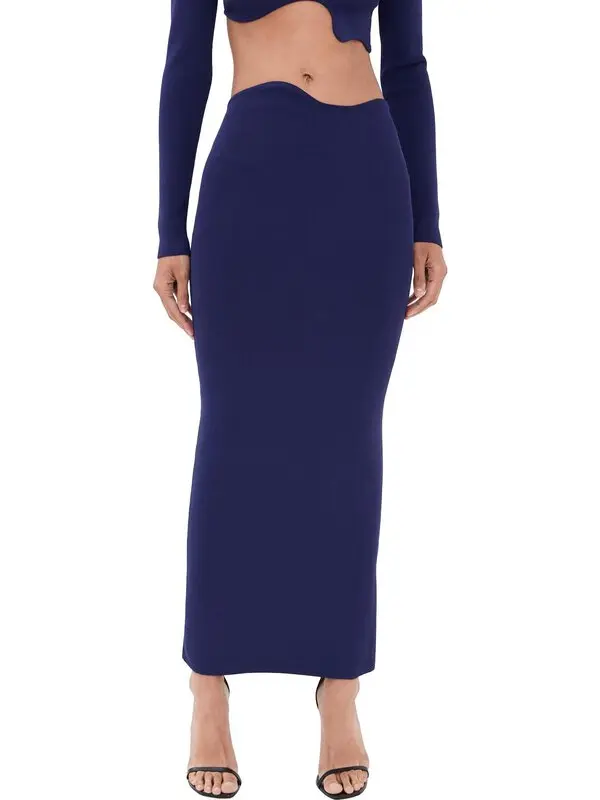 Christopher Esber Maparadita Midi Skirt - Violet