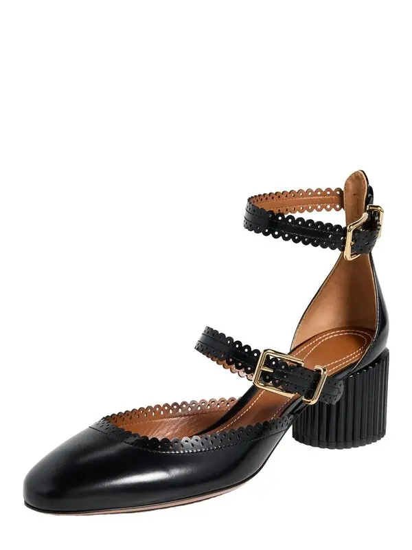 Zimmermann Eddie Mary Jane Heels - Black