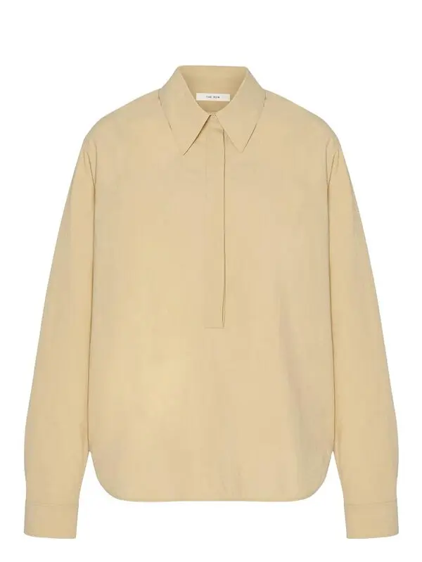 THE ROW Margan Shirt - Tan