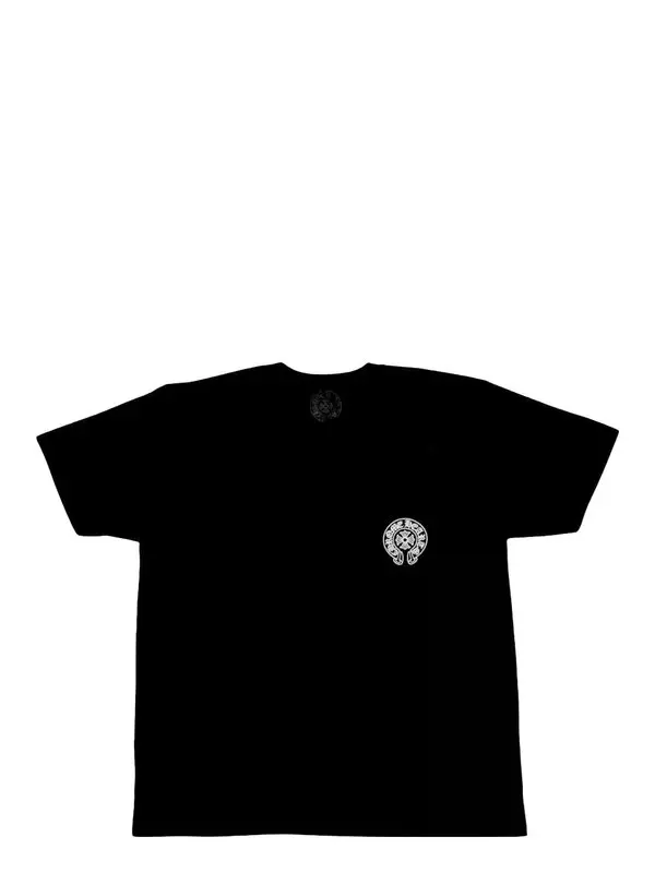 Chrome Hearts Miami Exclusive Horseshoe Logo T-shirt - Black