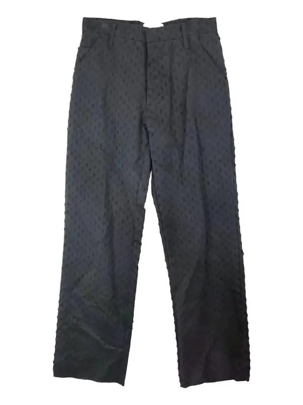 ALEXANDER DIGENOVA Limo Cotton Trousers - Black