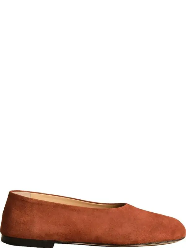 Jenni Kayne Suede Elodie Flat - Saddle