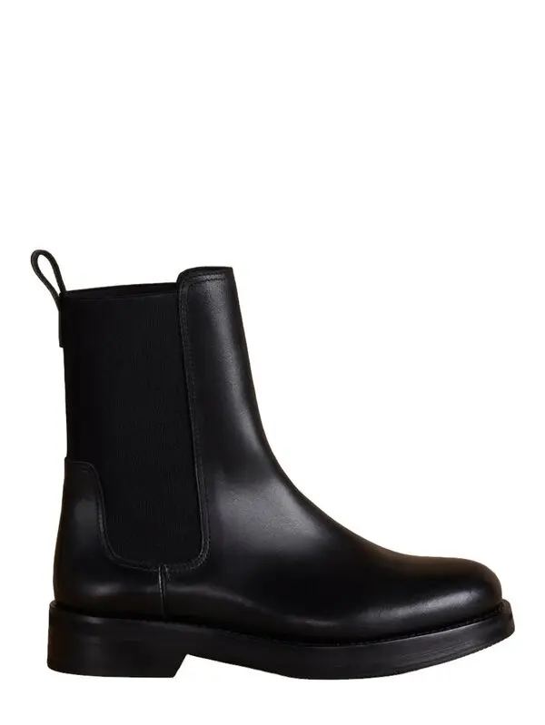Jenni Kayne Leather Alden Chelsea Boot - Black