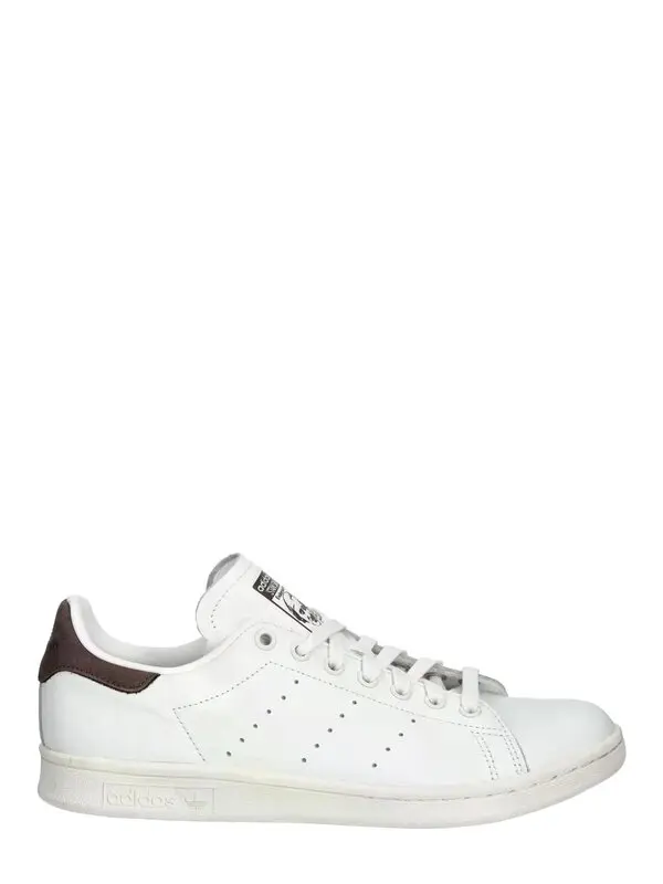 Adidas Leather And Suede Trainers - White
