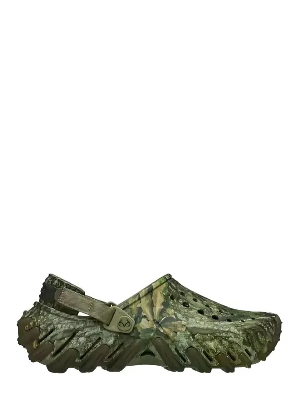 CROCS Realtree Apx Echo Camo Clogs - Green