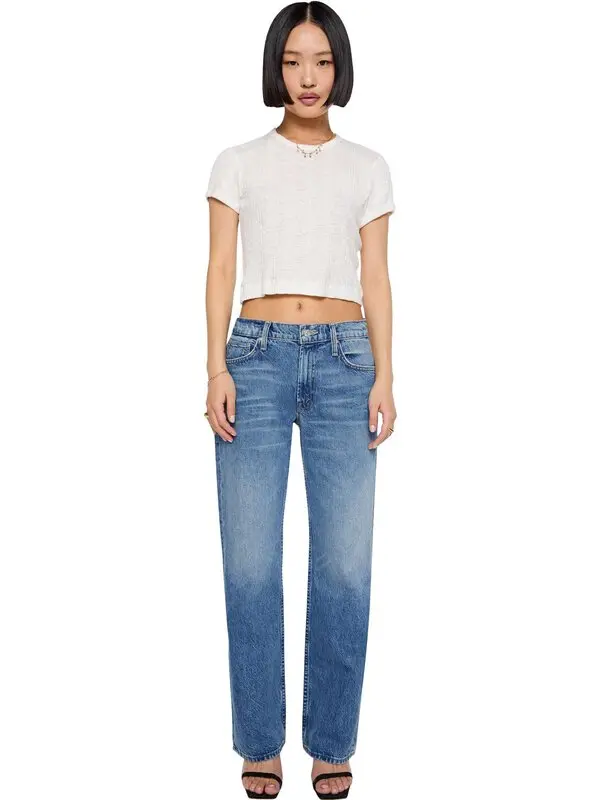 MOTHER Petites The Lil Reifler Early Jeans - Blue