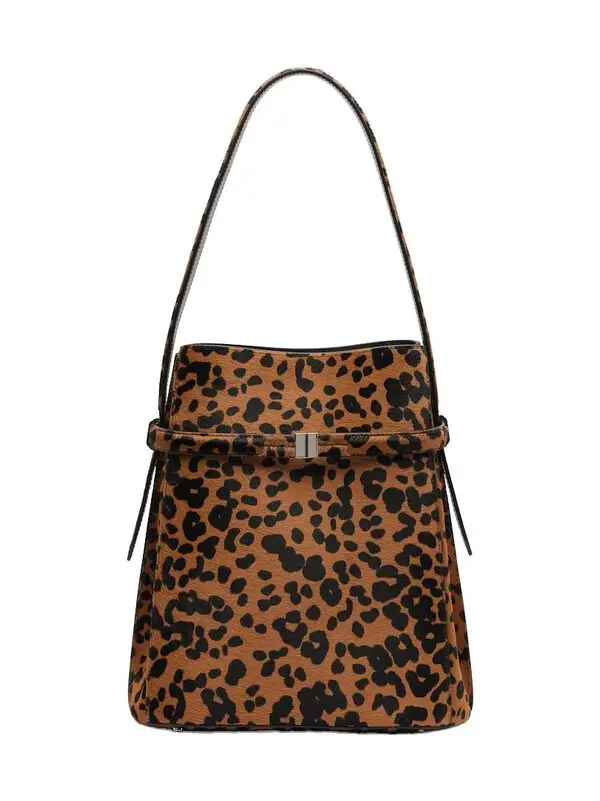 TOTEME Day Medium Calf Hair Tote Bag - Multicoloured