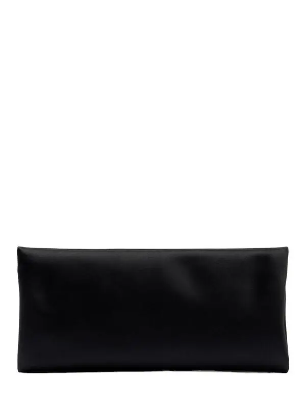 Saint Laurent Satin Clutch - Black