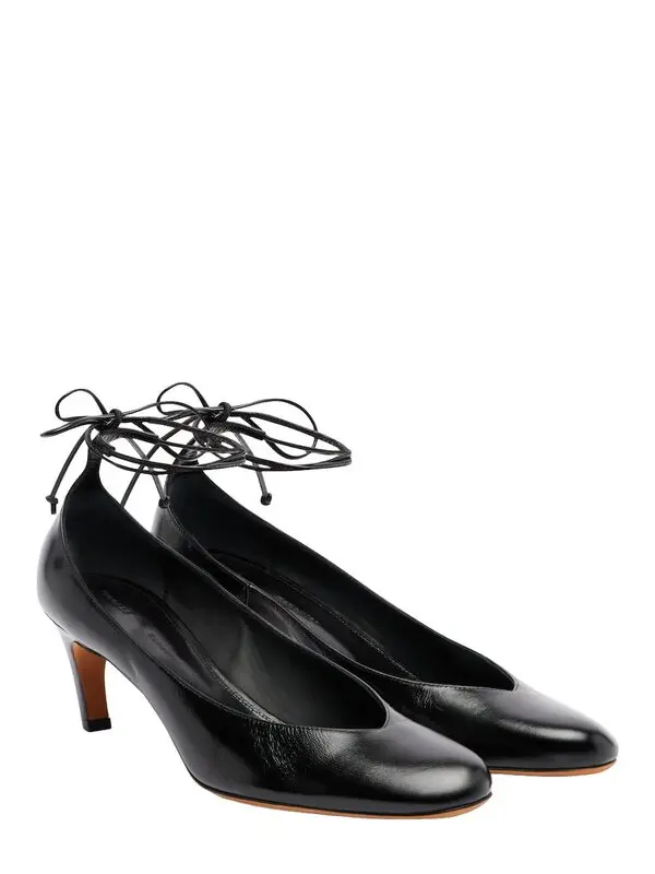 Proenza Schouler Uma 60 Leather Pumps - Black