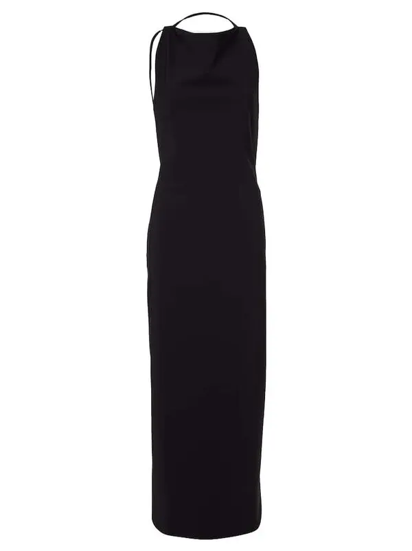 RÓHE Crêpe Maxi Dress - Black