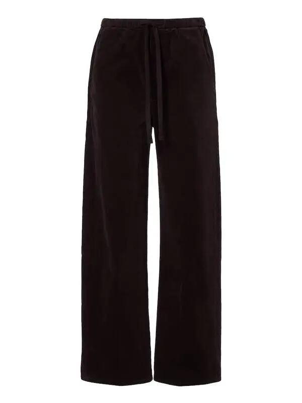 Citizens Of Humanity Cotton Corduroy Wide-leg Pants - Black