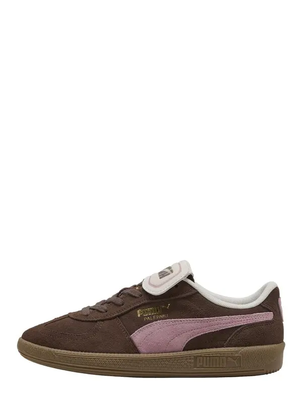 PUMA Palermo Premium Suede Sneakers - Brown