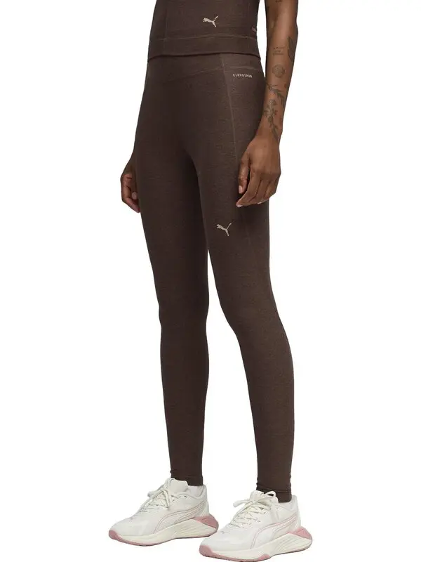 PUMA Cloudspun Full Length Training Leggings - Brown