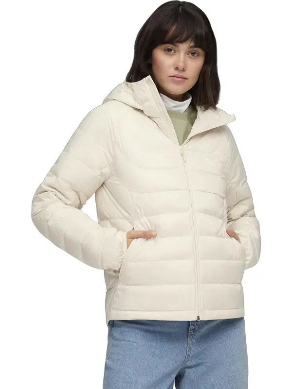 PUMA Packlite Down Hooded Jacket - White