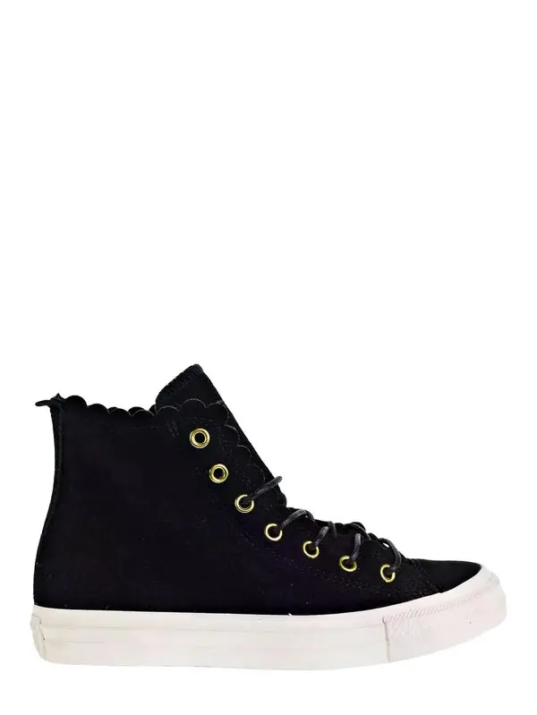 CONVERSE Chuck Taylor All Star Hi Frilly Thrills Sneakers - Black