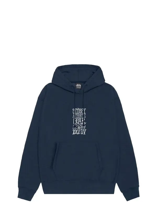 StÜssy Authentic Gear Hoodie - Blue
