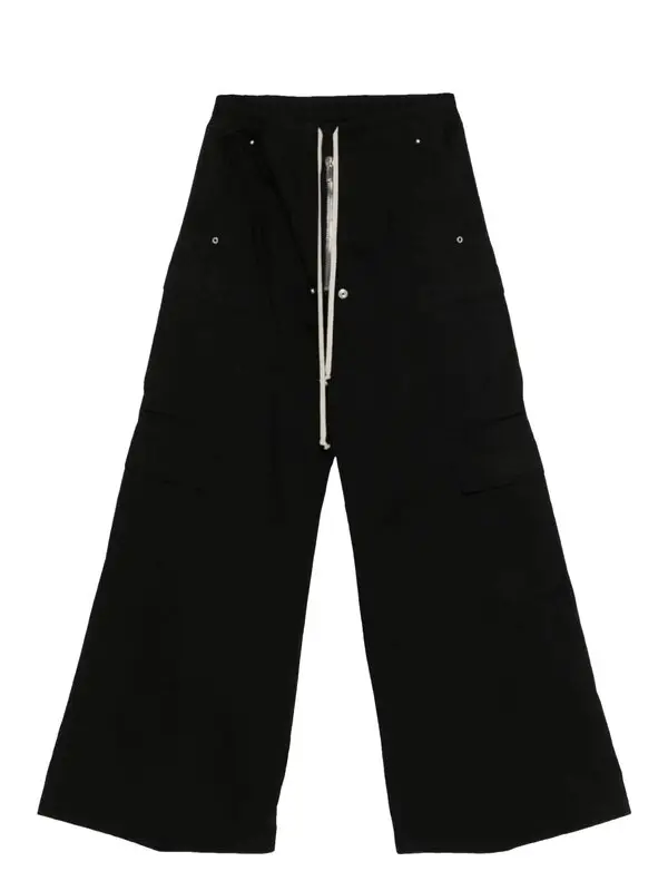 Rick Owens Double Cargo Jumbo Belas Pants - Black