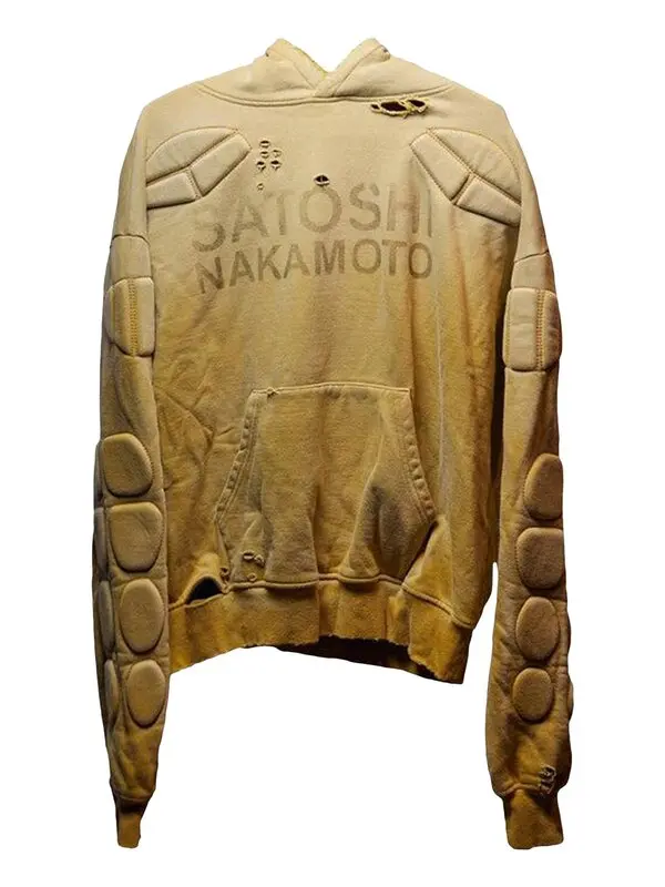 SATOSHI NAKAMOTO Moto Hoodie - Yellow