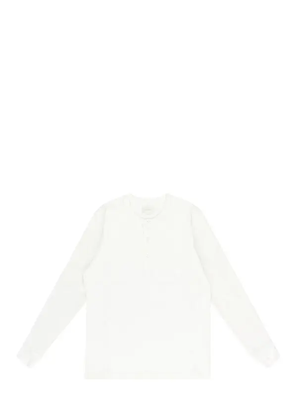 Aimé Leon Dore Waffle Henley - White