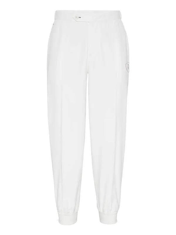 Brunello Cucinelli Tapered Trousers - White