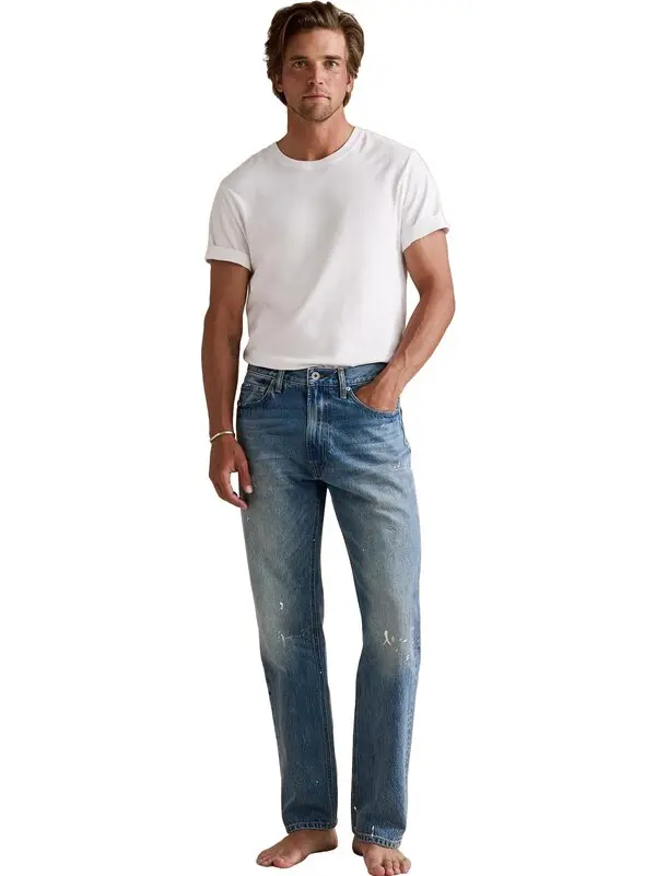 Banana Republic Straight Painter Jean - Paint Splash